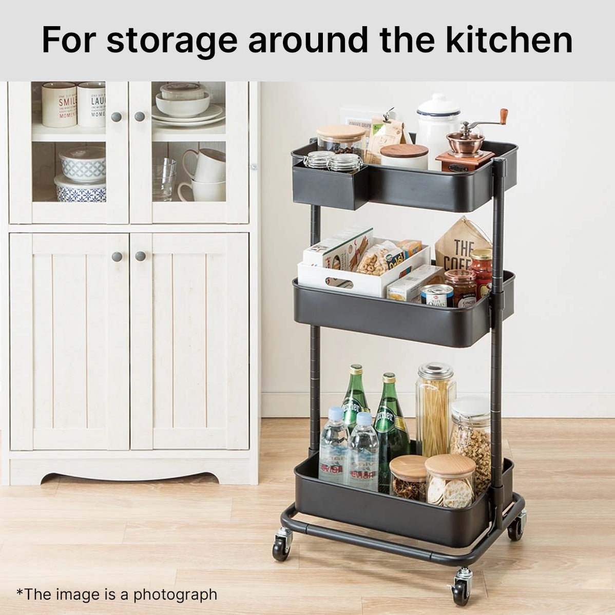 KITCHEN TROLLEY | KITCHEN TROLLEY | STEEL WAGON TROLLEY